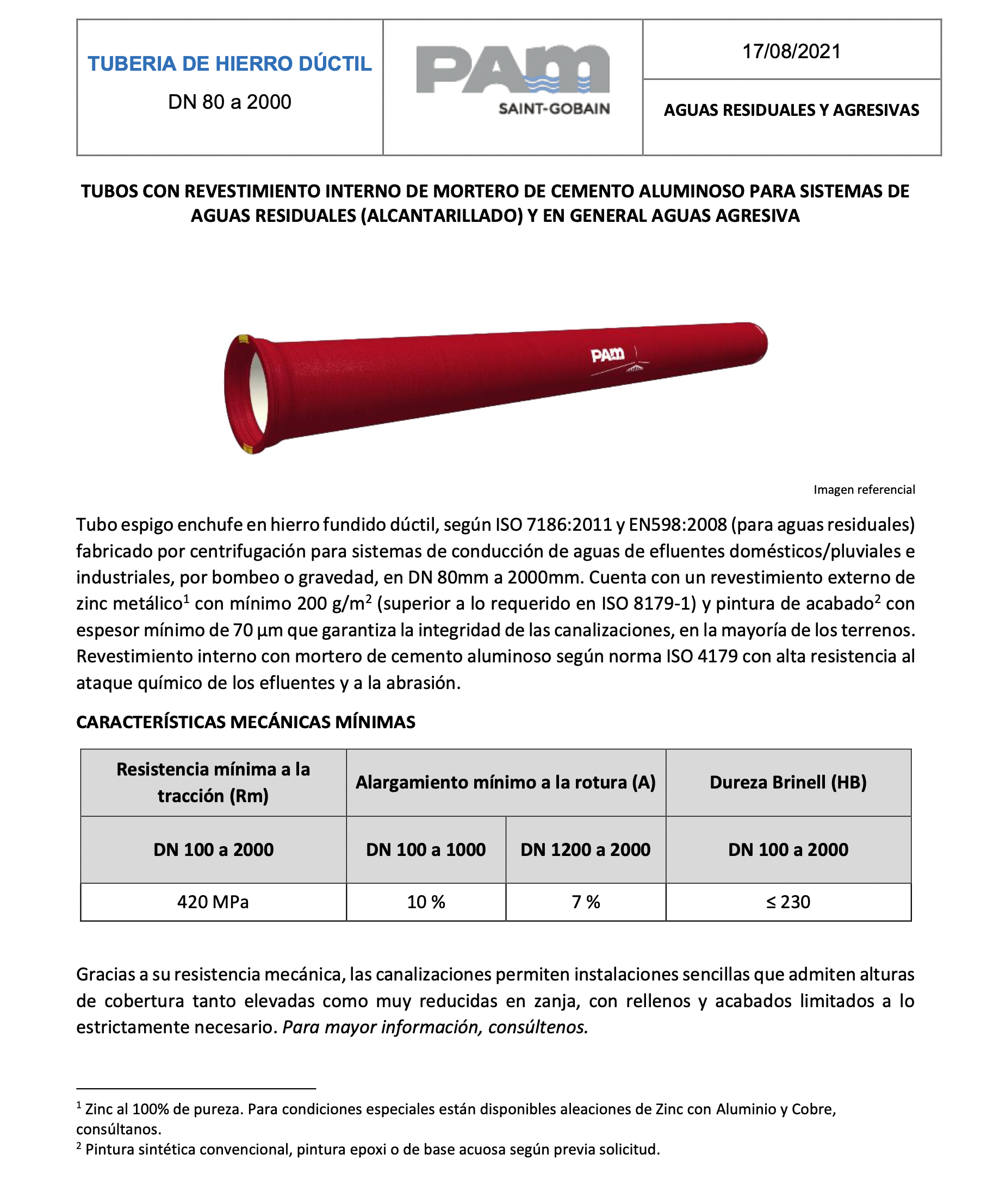 Catálogo Saint Gobain - SDT - SIDERTECNICA